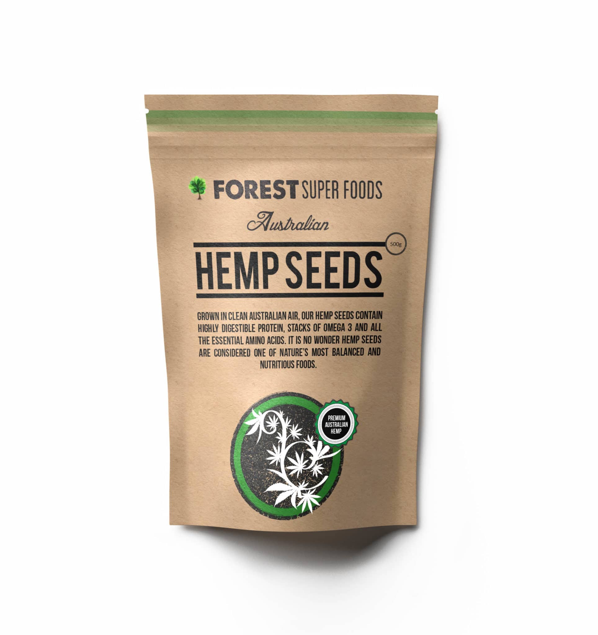 Australian Hemp Seeds | Hemp Protein for Muscle | Forest Super Foods